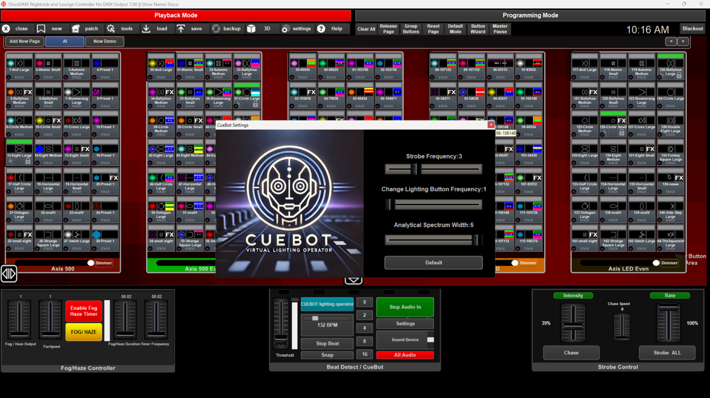 DISCO DMX Software – Mega Control Solutions