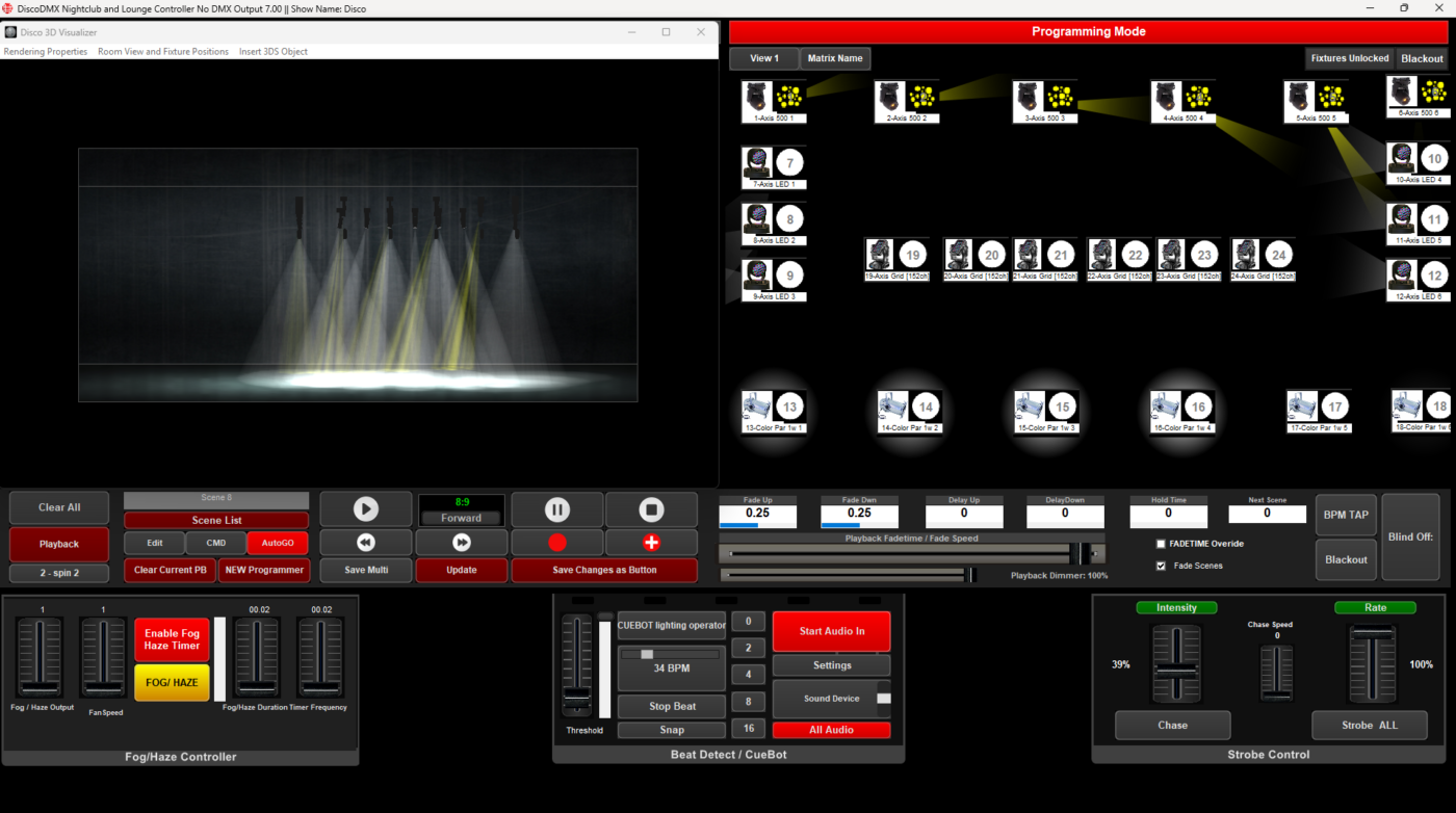 DISCO DMX Software – Mega Control Solutions